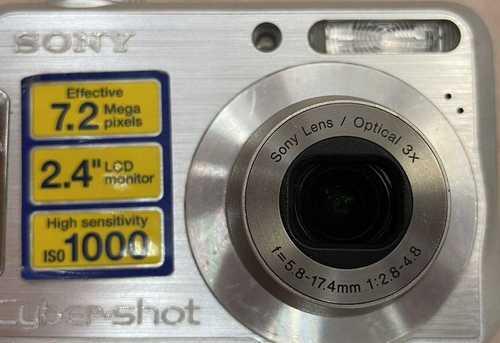 Компактный фотоаппарат sony cyber shot dsc-s700