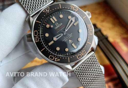 Часы мужские Omega seamaster diver 007 Titan новые