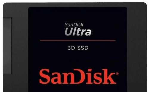SSD накопитель SanDisk ultra 3D 2 тб SATA sdssdh3