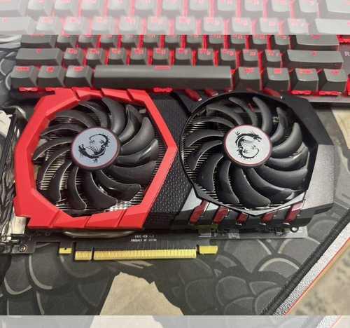 Видеокарта gtx 1050 ti Msi