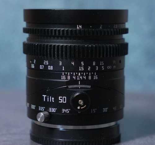 Ttartisan 50mm f1.4 Tilt-Shift Sony E Full Frame