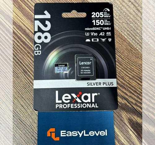 Карта памяти MicroSD Lexar V30 A2 (128Gb) Новая