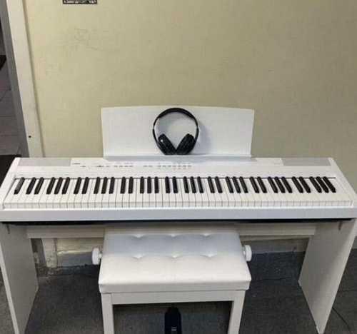 Цифровое пианино yamaha p105  банкетка наушники