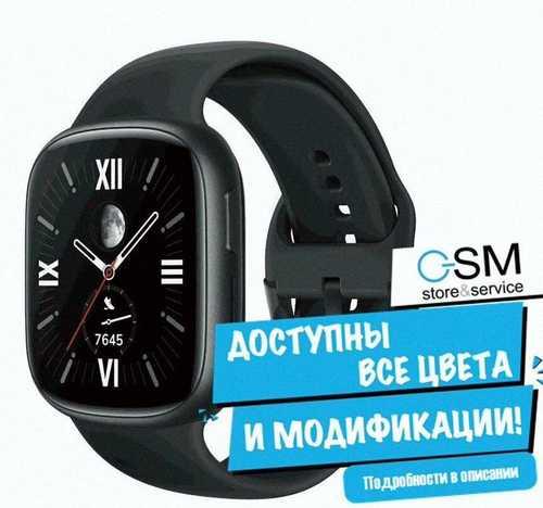 Умные часы Honor Watch 4, черный