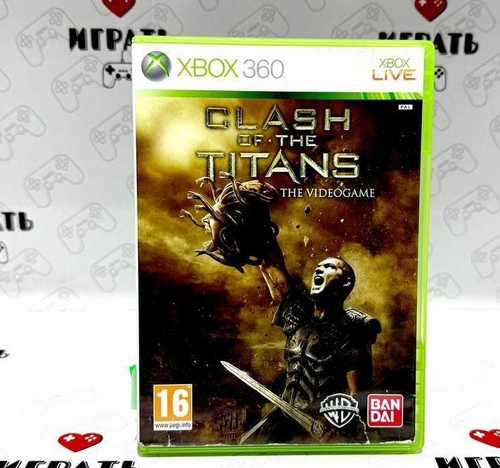 Clash of the Titans Xbox 360 (без мануала, resale)