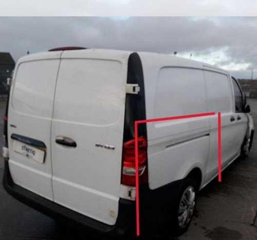 Четверть Mercedes Vito W447 задн. прав. (б/у)