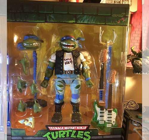 Леонардо rocker super7 Черепашки ниндзя