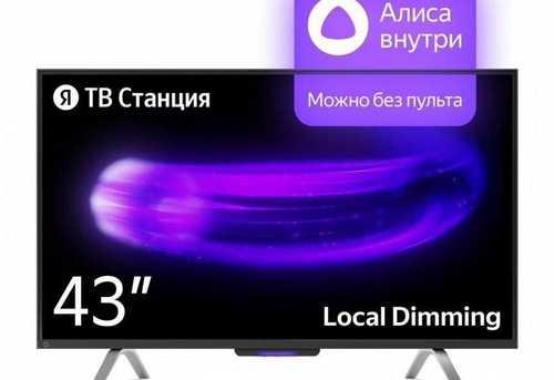 Ultra HD (4K) LED телевизор 43" Яндекс тв Станция