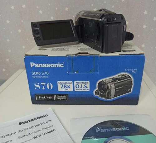 Видеокамера panasonic SDR-S70
