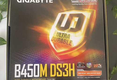 Материнская плата gigabyte b450m ds3h