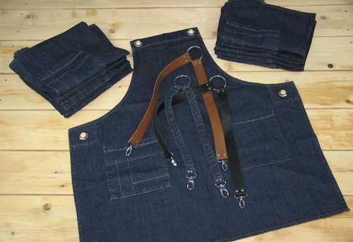 Фартук официанта, флориста "Denim"