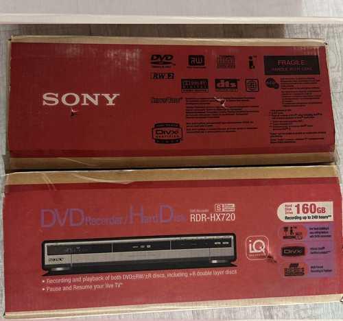 DVD рекордер Sony RDR-HX720