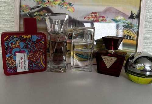 Духи guess, mandarina duck, lancome, dkny, kenzo