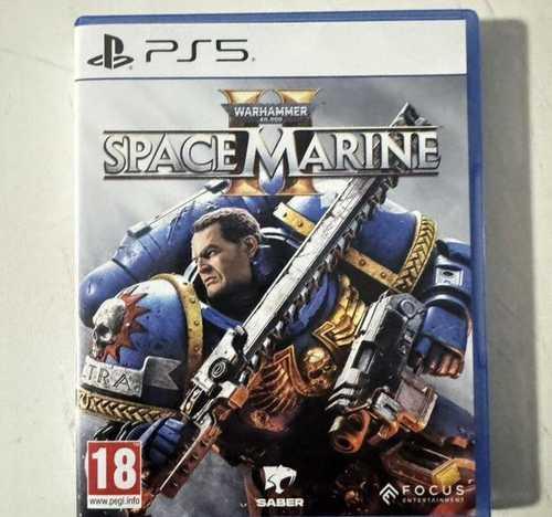 Диски на ps5 warhammer 40.000 space marine 2