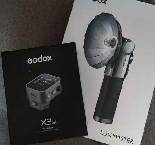 Godox Lux master + Godox x3c