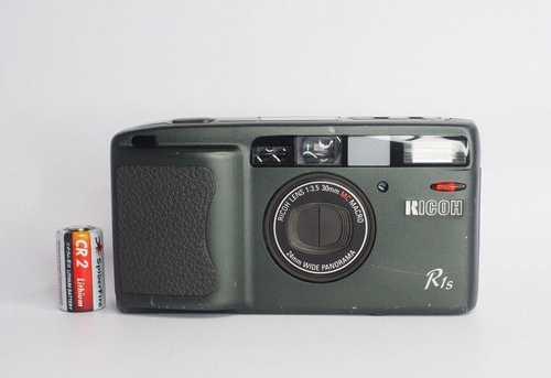 Пленочный фотоаппарат Ricoh R1S зеленый GR1 R1