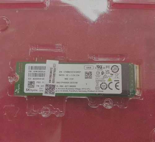 SSD диск M.2 SK hynix 128 gb