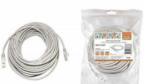 Патч-корд народный U/UTP Cat 5e 4PR 24AWG PVC