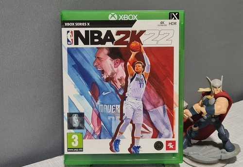 Игра NBA 2K22 Xbox Series X (бу)