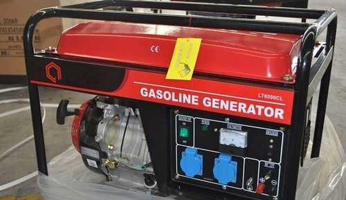 Бензиновый генератор 4.9 кВт амперос