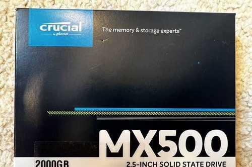Crucial MX500 SATA SSD 2 TB 3D