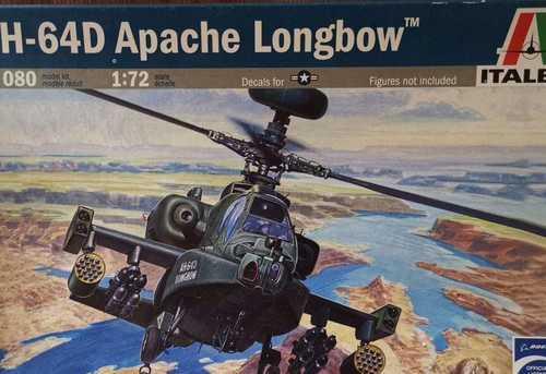 Сборная модель вертолета AH-64D Apache Italeri