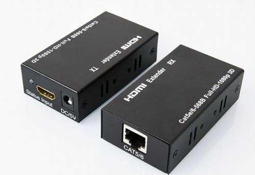 Hdmi удлинитель по витой паре до 60 метров