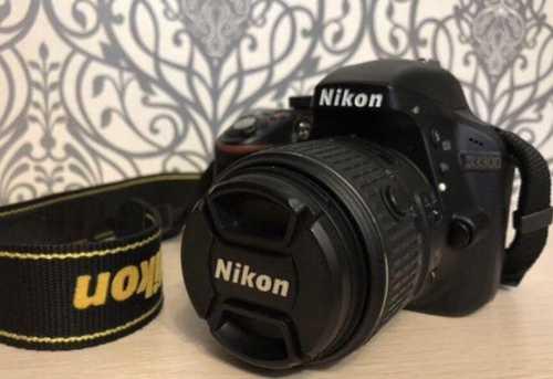 Зеркальный фотоаппарат nikon D 3300 18-55 II Kit