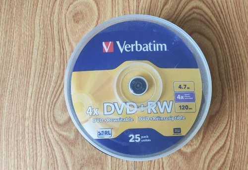 Болванка verbatim dvd+rw