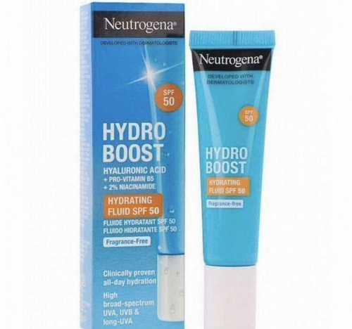 Neutrogena hydro boost SPF50 флюид-санскрин