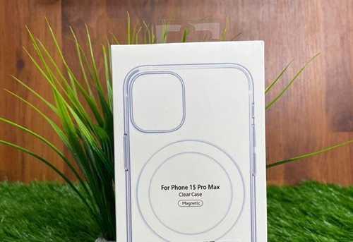 Чехол Clear Case Magnetic iPhone 15 Pro Max