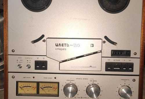 Катушечный магнитофон Илеть- 110