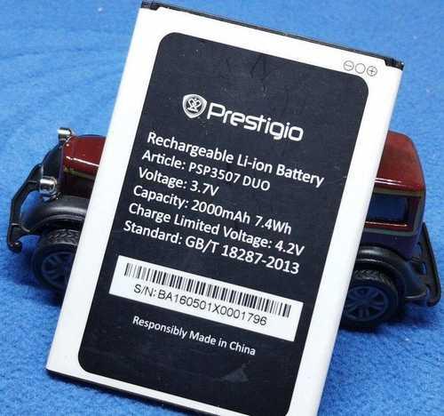 Prestigio Wize N3. PSP3507. Аккумулятор. Новый