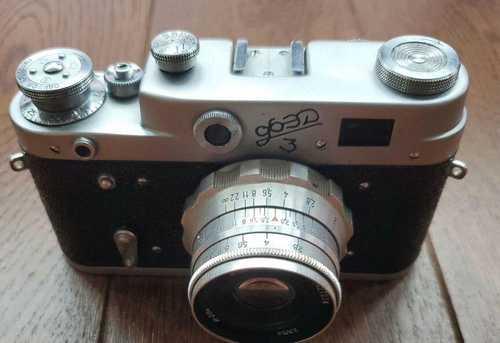 Плёночный фотоаппарат фэд-3