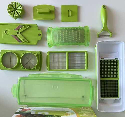 Терка овощерезка новая Nicer Dicer Plus 10 в 1