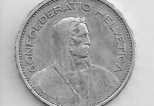 5 швейцарских франков 1932 г