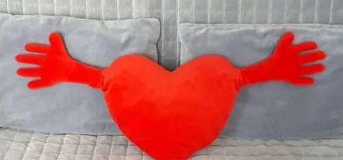 Подушка IKEA сердце