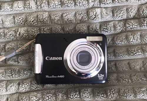 Компактный фотоаппарат Canon Powershot A480