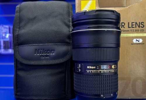 Nikon 24-70mm f/2.8G AF-S (Гарантия) id-1830
