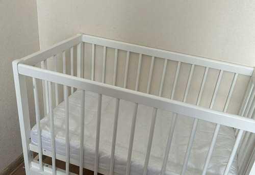 Кровать детская tomix mia с матрасом