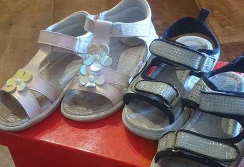 Детская обувь для девочек сандалии 27 размер