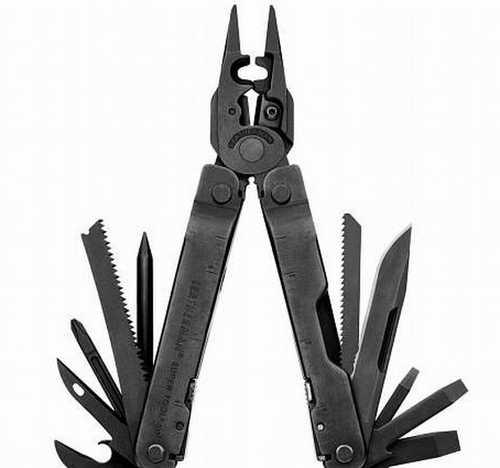 Мультитул Leatherman super tool 300, черный (с креплением Molle) 831152-u1