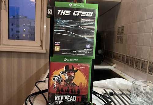 Xbox series x + 3 игры (RDR2, Forza M5, The Crew)