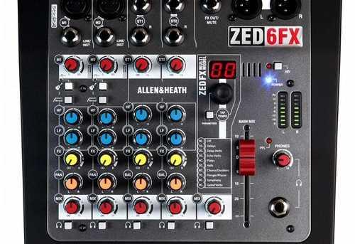 Микшер Allen & Heath ZED6FX