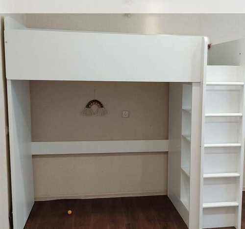 Кровать чердак 90×200 Smastad IKEA