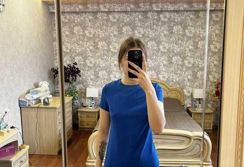 Платье голубое женское 40-42