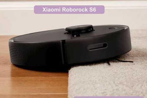 Робот пылесос Xiaomi Roborock S6 Pure Черный