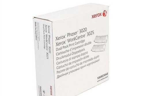 Xerox 106R03048 картридж черный (2*1500 стр.)