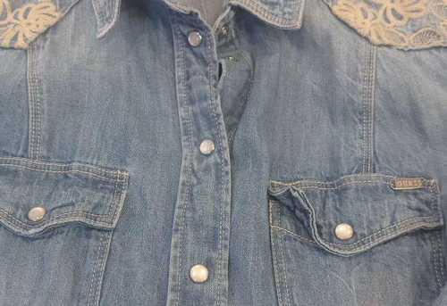 Джинсовая рубашка Guess