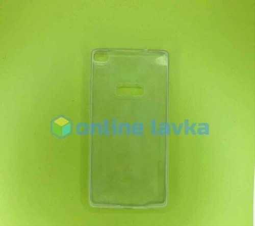 Чехол силикон для Huawei P8 прозрачный